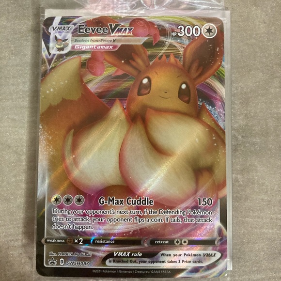 Pokemon | Games | Mintnm Eevee Vmax Promo Shining Fates Card | Poshmark